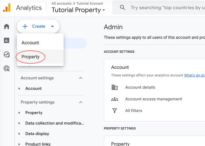Como conectar um projeto a uma conta do Google Analytics